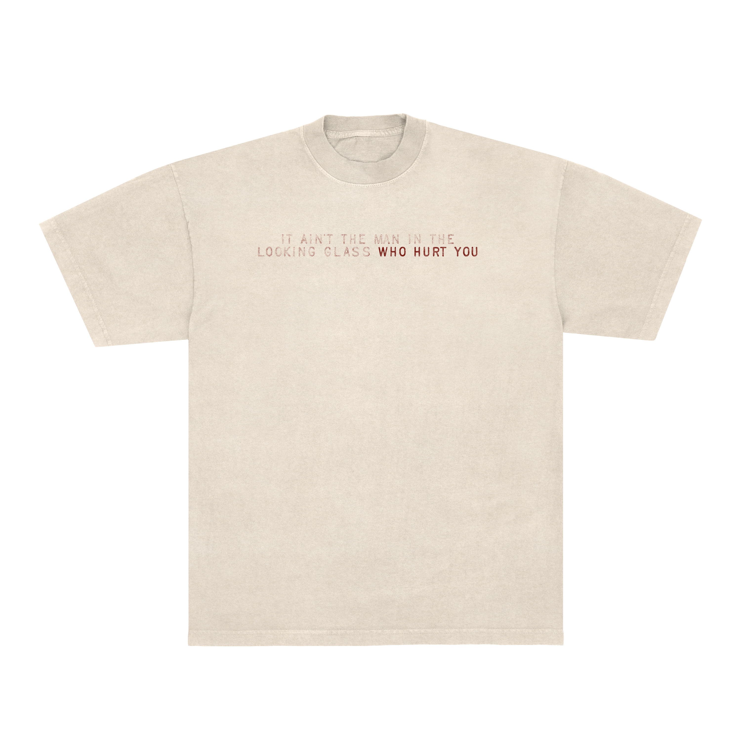 WHO HURT YOU T-SHIRT (IVORY) – Kashus Culpepper Official Merch